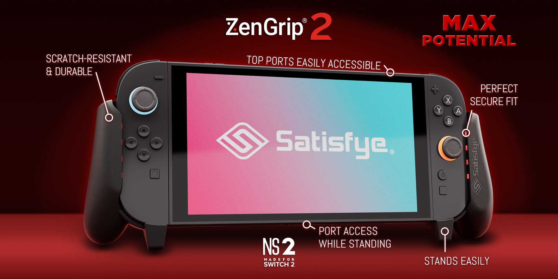 ZenGrip 2 - Slim Bundle – Satisfye