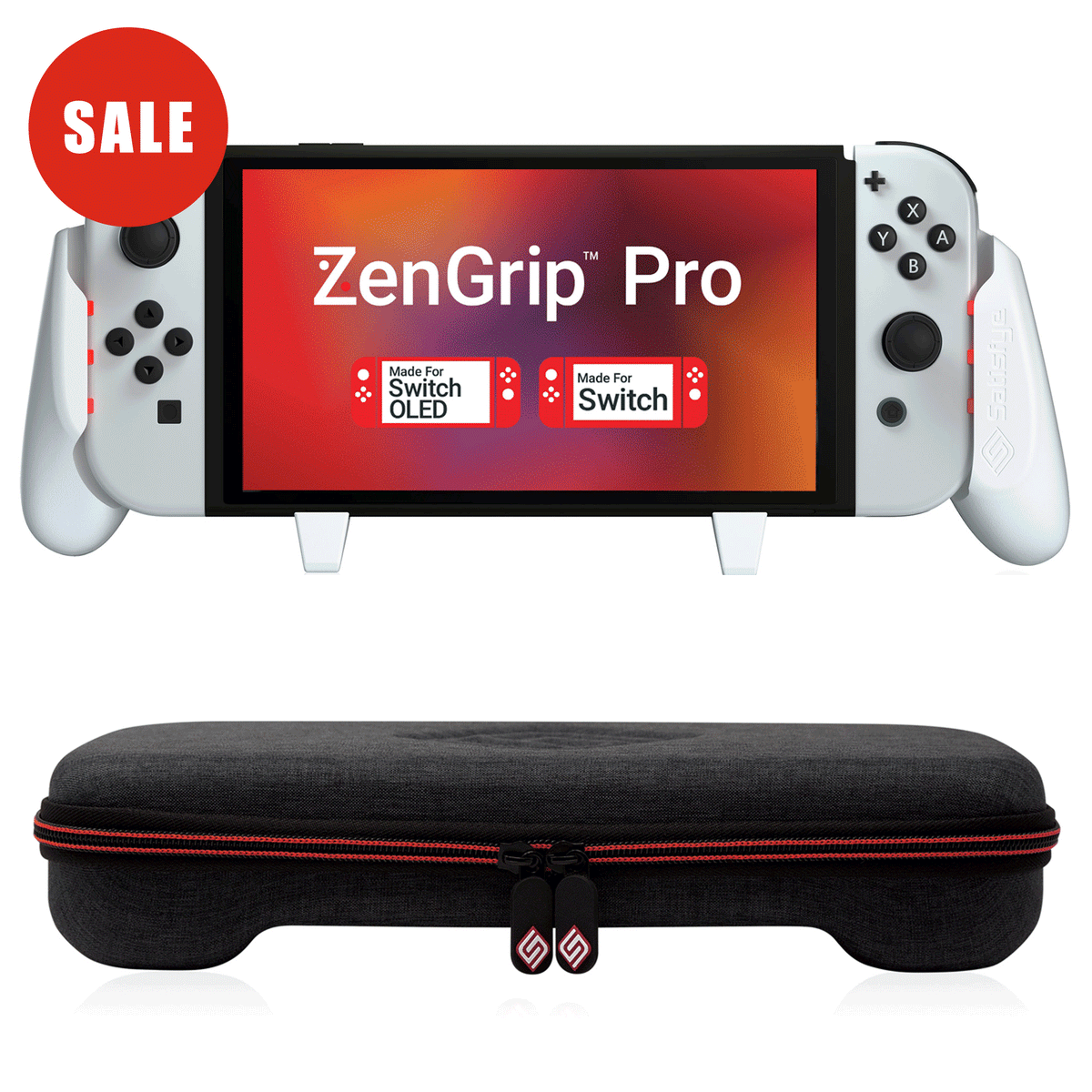 ZenGrip Pro Slim Bundle for Switch & Switch OLED – Satisfye