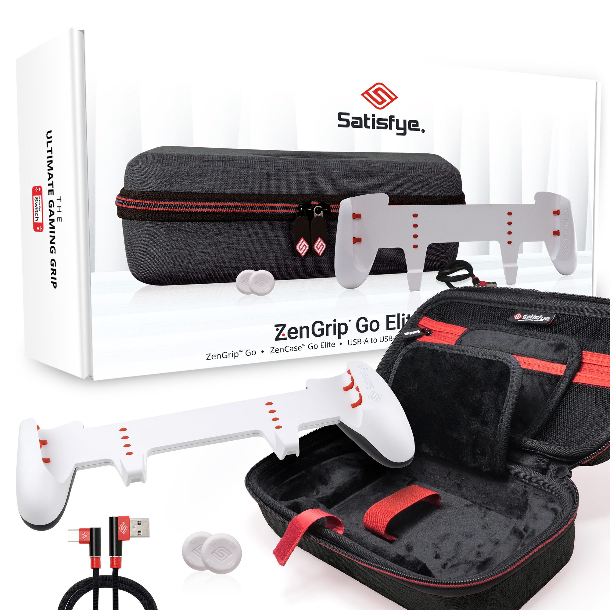 ZenGrip™ Lite Elite Bundle Compatible With the Nintendo Switch Lite ...